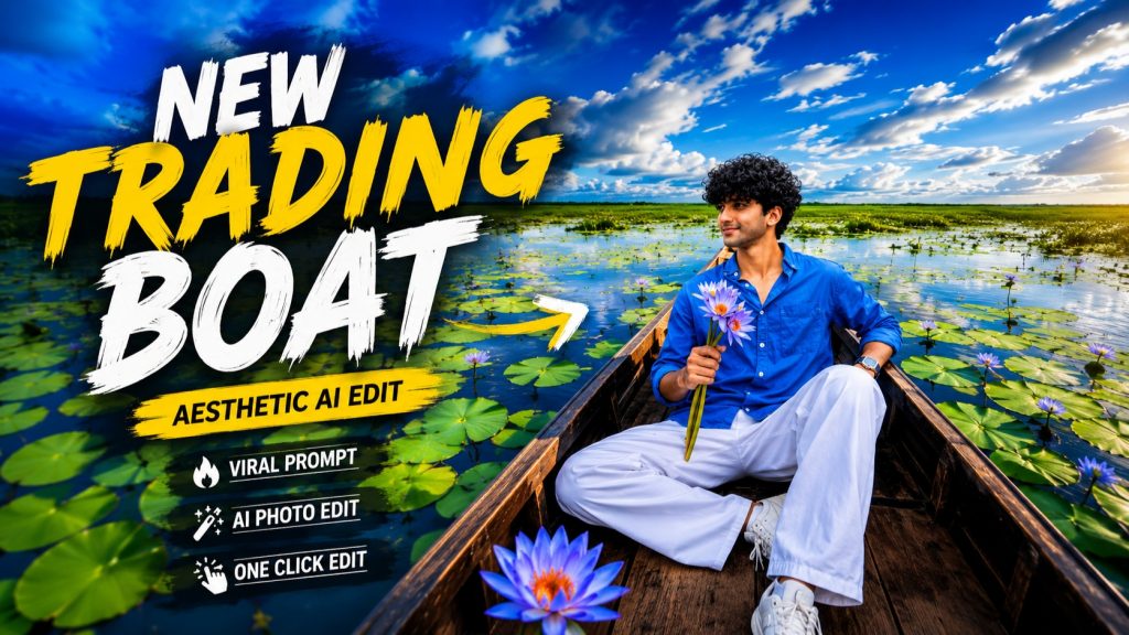 New Trading Boat Aesthetic AI Viral Photo Editing Prompt 2026 | ChatGPT ...